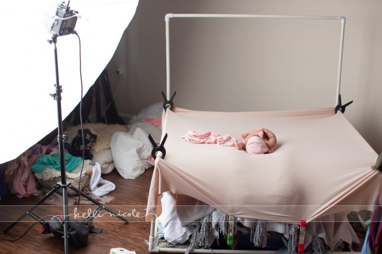 Newborn Photography Tutorial – Studio Light – Kelli Nicole Photography ...